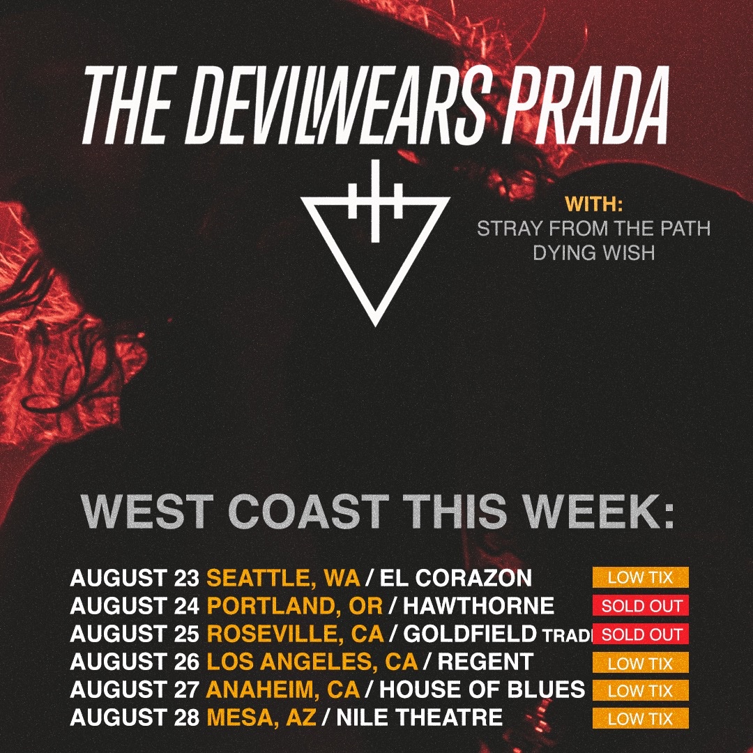 The Devil Wears Prada 2022 Tour