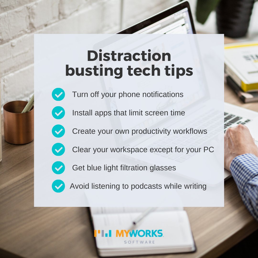 MyWorks Software on Twitter: "So… you think you’re distraction-proof, huh? Then why are you ...