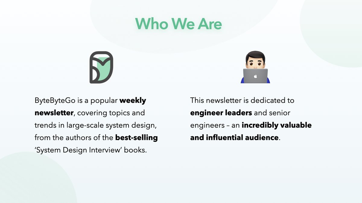 /1 I’ve been writing for over 3 years with two System Design books and ...