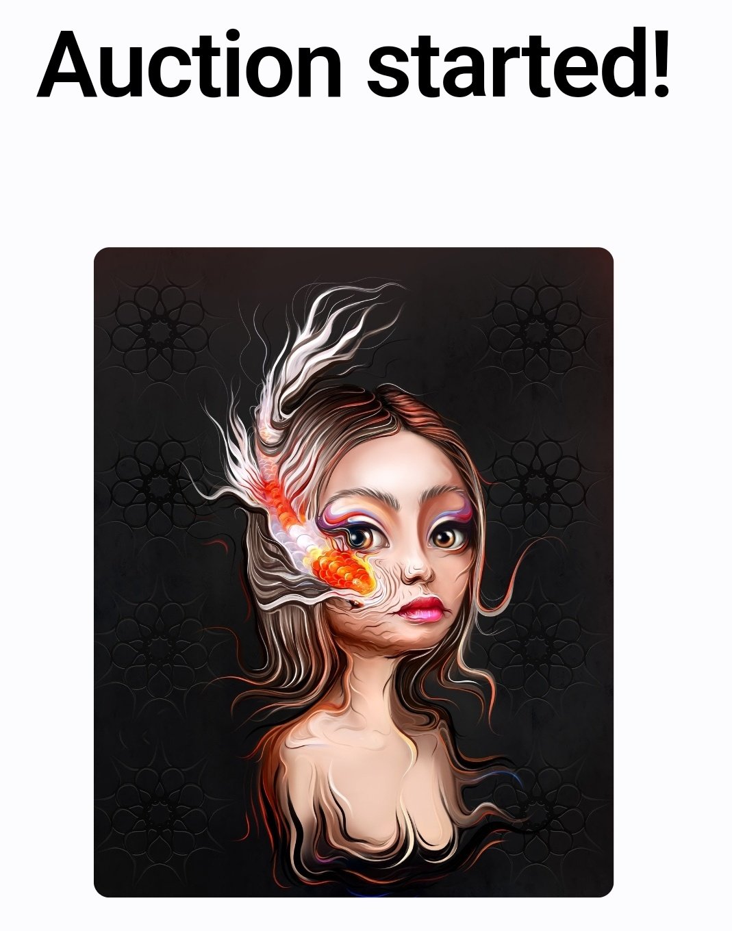 MirArt on Twitter: "🌟 Auction Alert 🌟 Auction started for my "Koi Spirit" Thank you so much ...