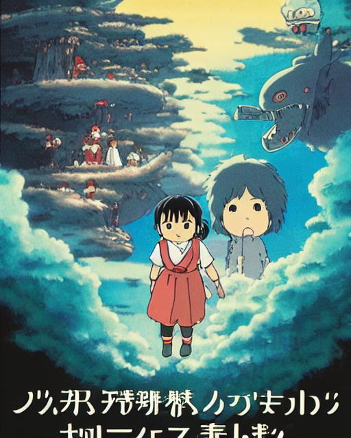 吉永龍樹（ヨシナガタツキ@僕秩） on Twitter: "お絵かきAIのStable Diffusionが生成した「架空のジブリ作品」。それっぽさはすごい笑 #stablediffusion ...