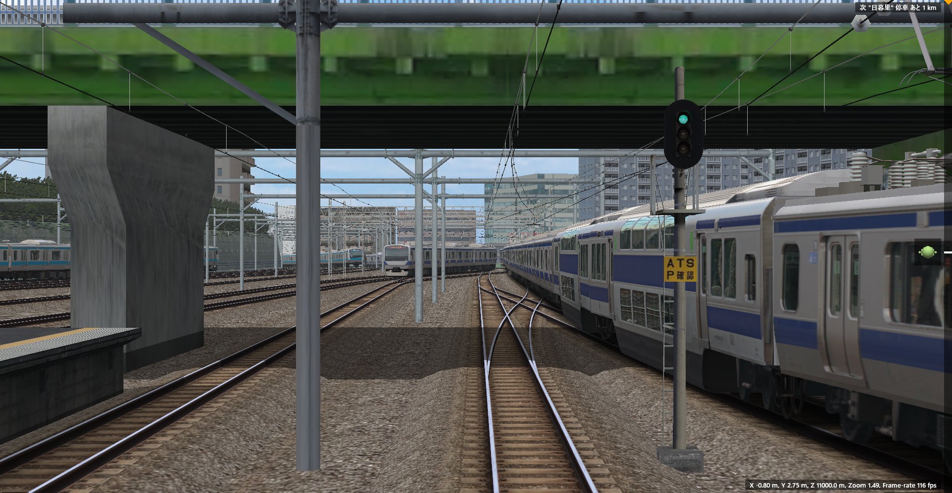 もっちー/Mochy on Twitter: "上野になってきたぞ これからは標識とか線路周り整えよう #BVE5 #BVE https://t.co/cSO55QhrQS" / Twitter