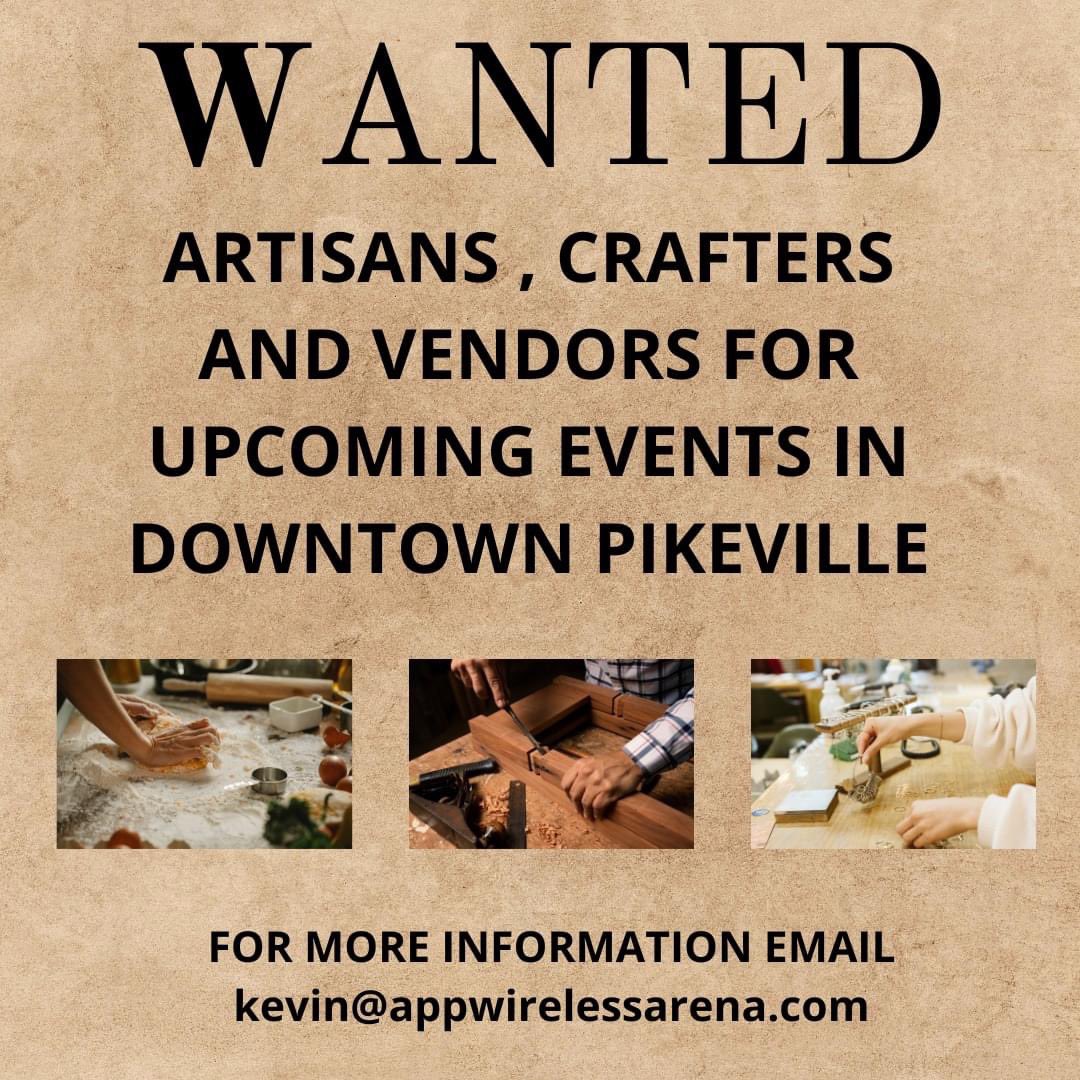 Crafters Wanted Sign