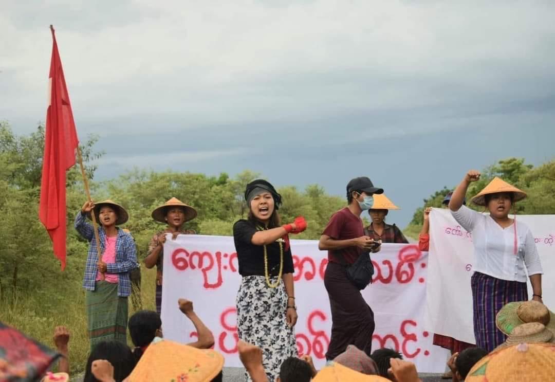 Khit Thit Media On Twitter စစ်ကိုင်းတွင် ကျေးလက်အမျိုးသမီး သပိတ်စစ်ကြောင်း ဖက်ဆစ် စစ်တပ် အမြစ