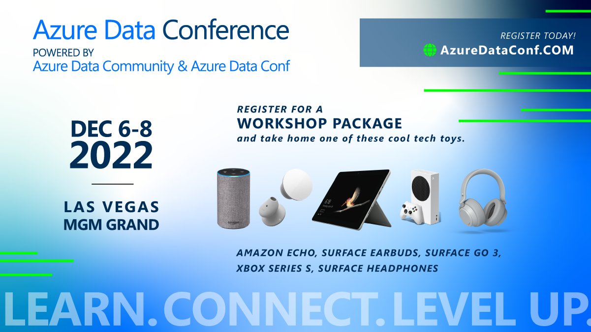 The Azure Data Conference (@AZUREDATACONF) / Twitter