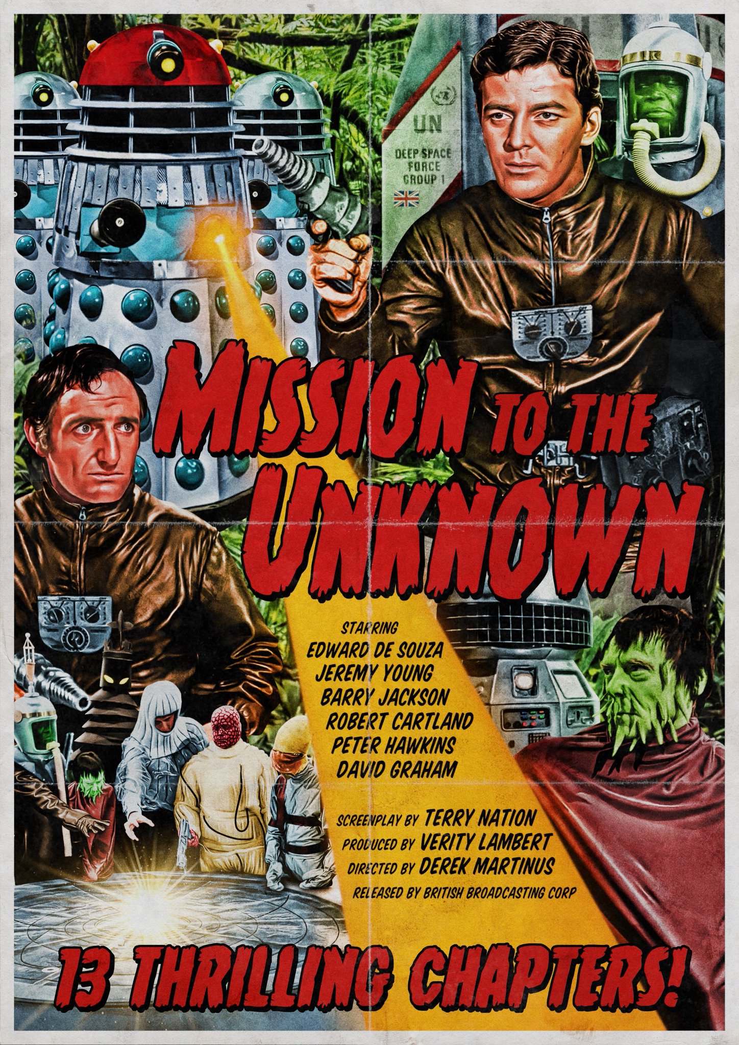 Oliver Arkinstall-Jones on Twitter: "#DoctorWho Mission to the Unknown ...