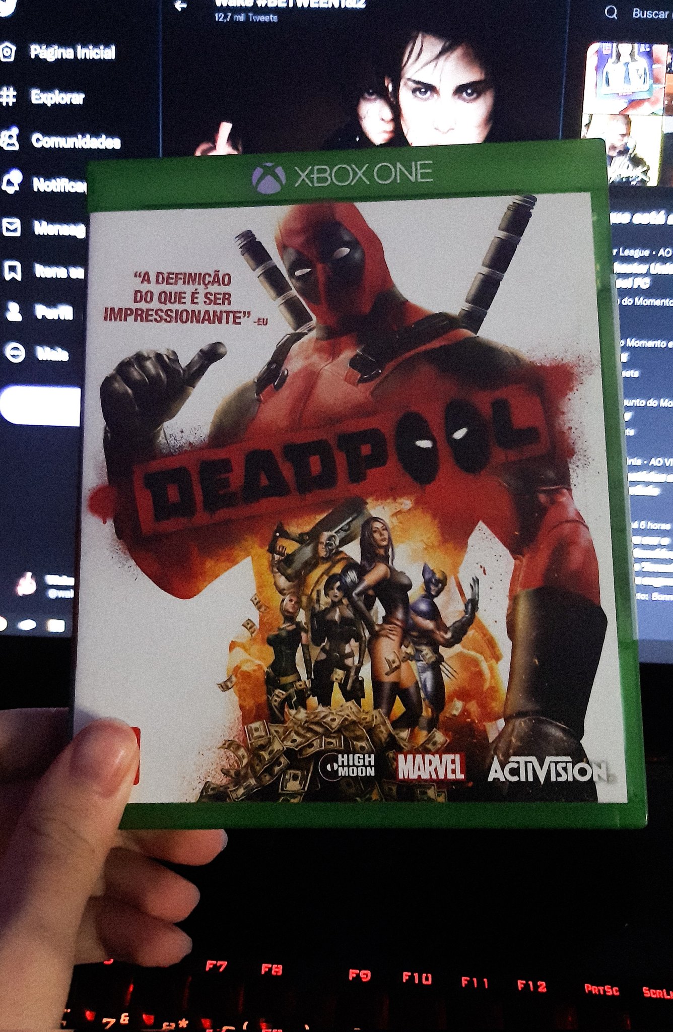 Wake on Twitter: "Mais um joguinho raro de um personagem da Marvel e distribuído pela Activision ...