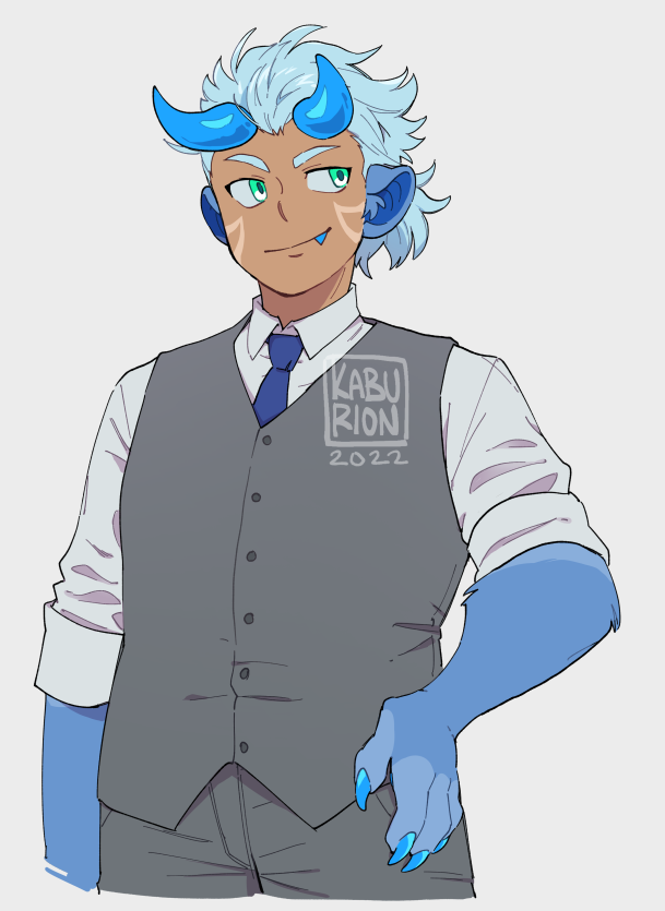 「only 6 more commissions to go I can do t」|Kaburionのイラスト