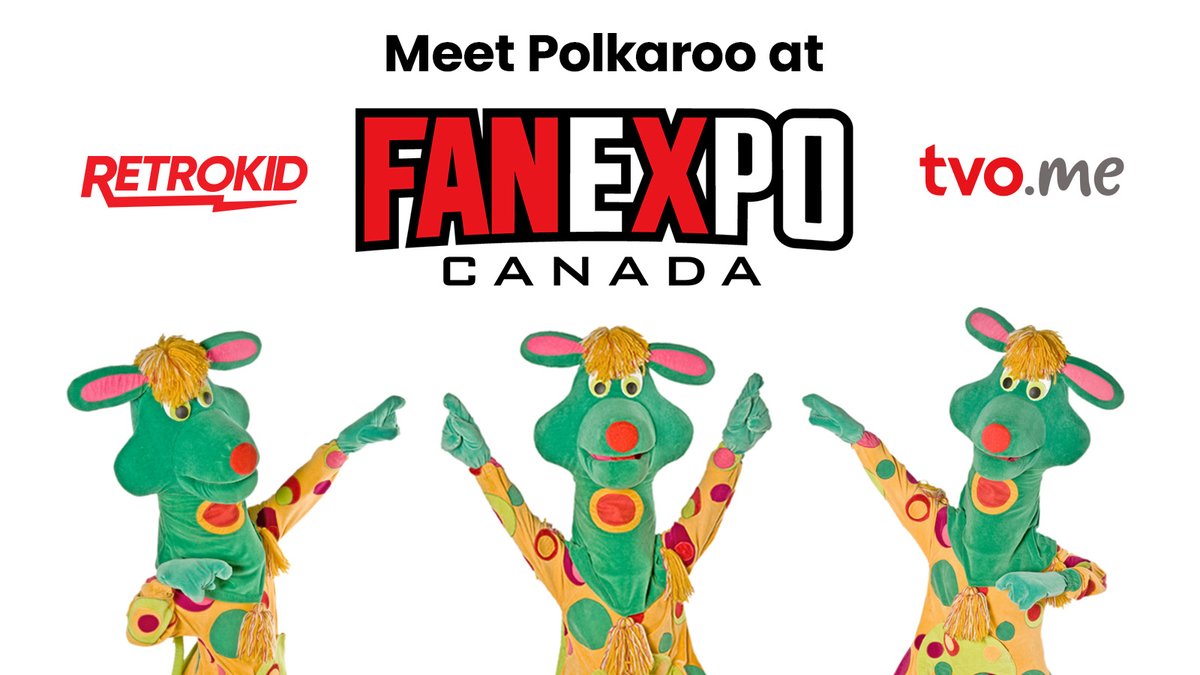 Polkaroo will be at Fan Expo : r/ontario