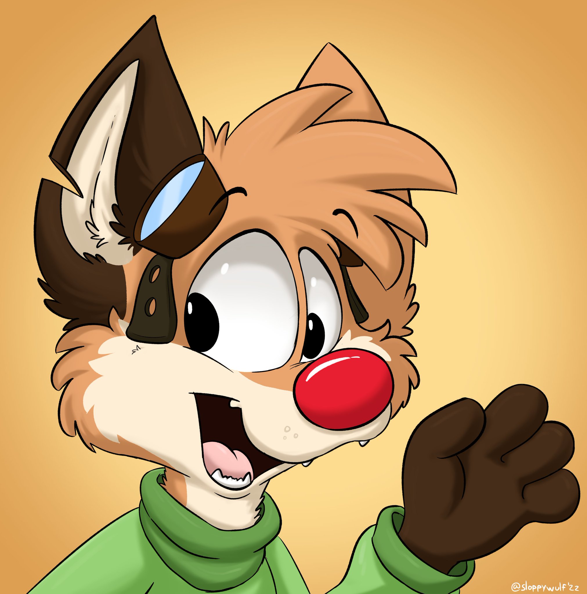 A folf! 🔜Confuror 🇲🇽🥚🦊 on Twitter: "Hi, my name is Sloppy and I want to be your friend. https ...