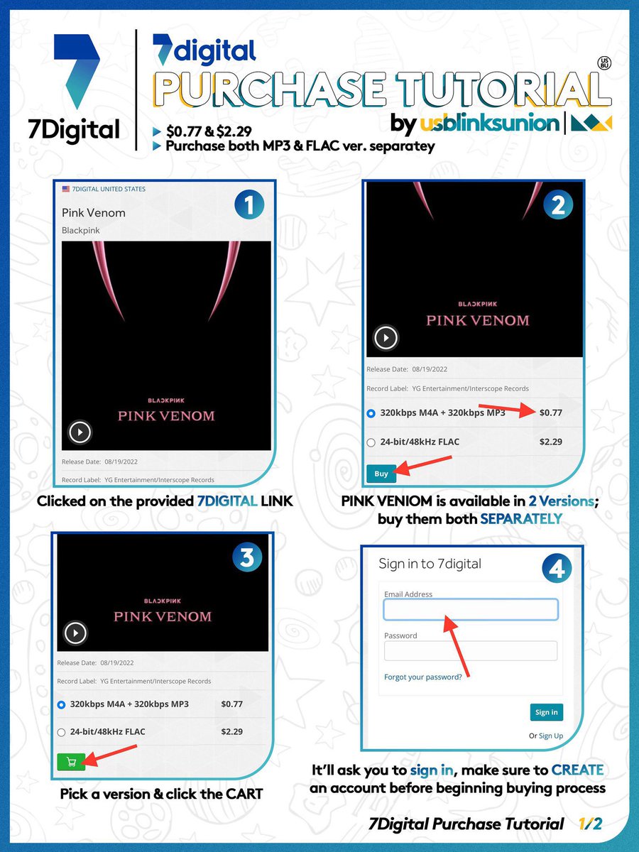BLACKPINK Charts on Twitter: "RT @UsBlinksUnion: BILLBOARD BUYING PARTY! 🎊 ↦ 7digital 🔥 ↦ Tidal🔒 ...