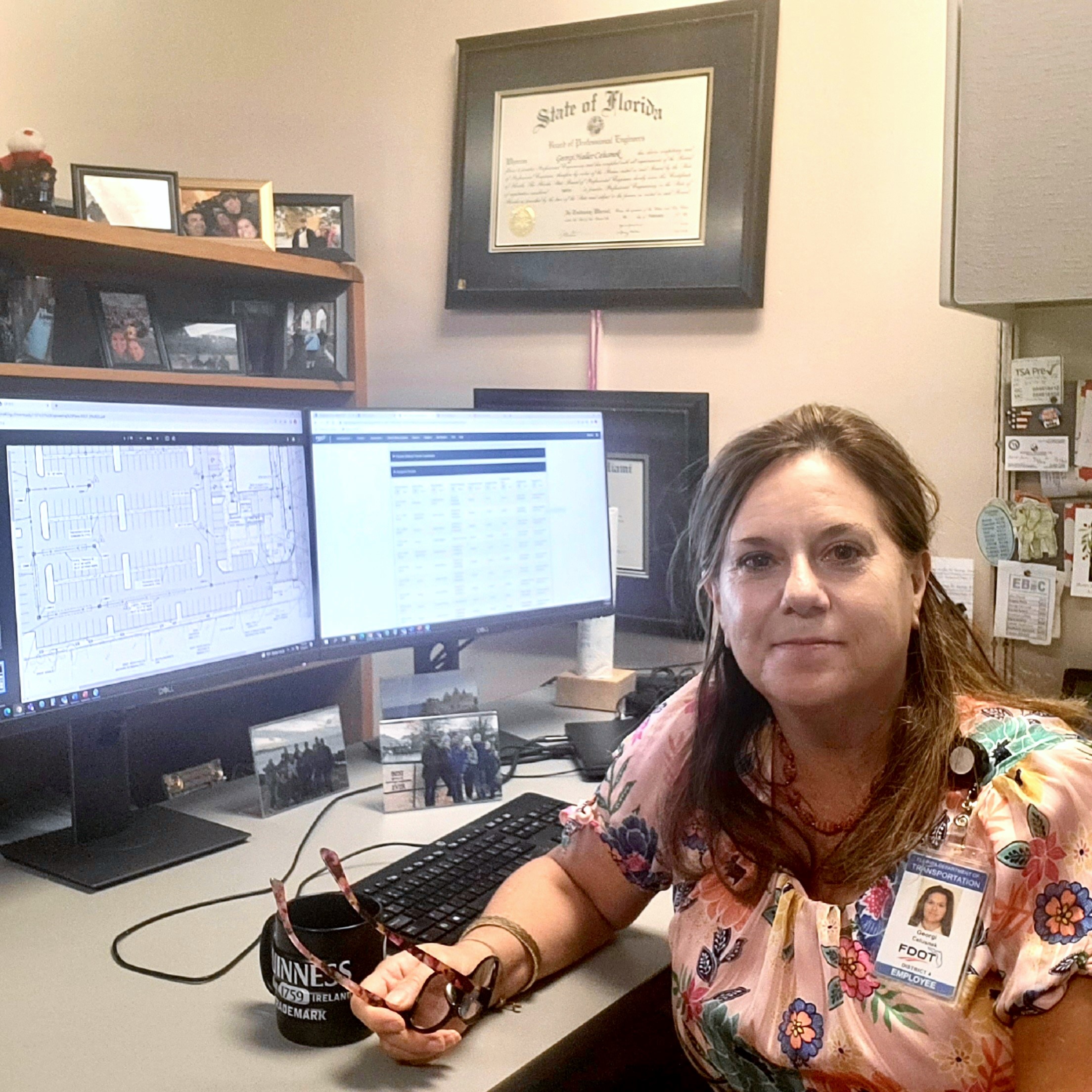 FDOT District 4 on Twitter: "Meet Georgi Celusnek! As the Drainage Connection Permits Engineer ...