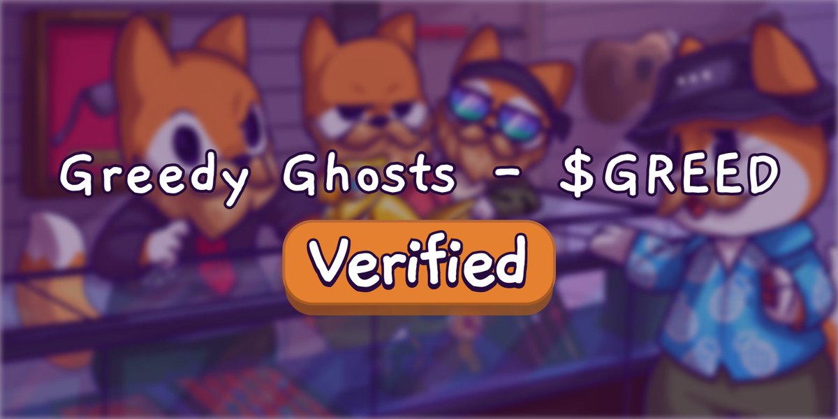 Famous Token Market on Twitter: "Greedy Ghosts Token (https://famousfoxes.com/tokenmarket ...