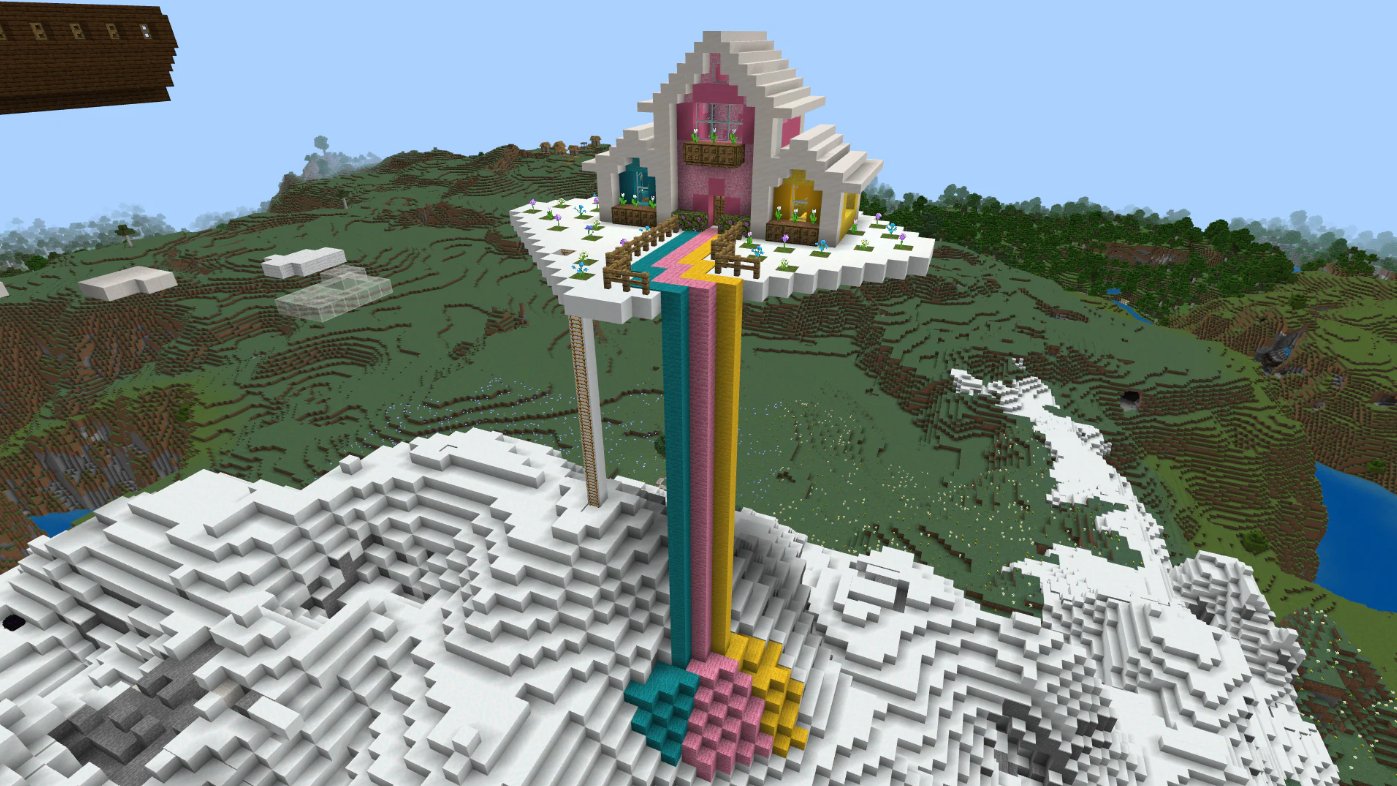 Rainbow Dashs House Minecraft