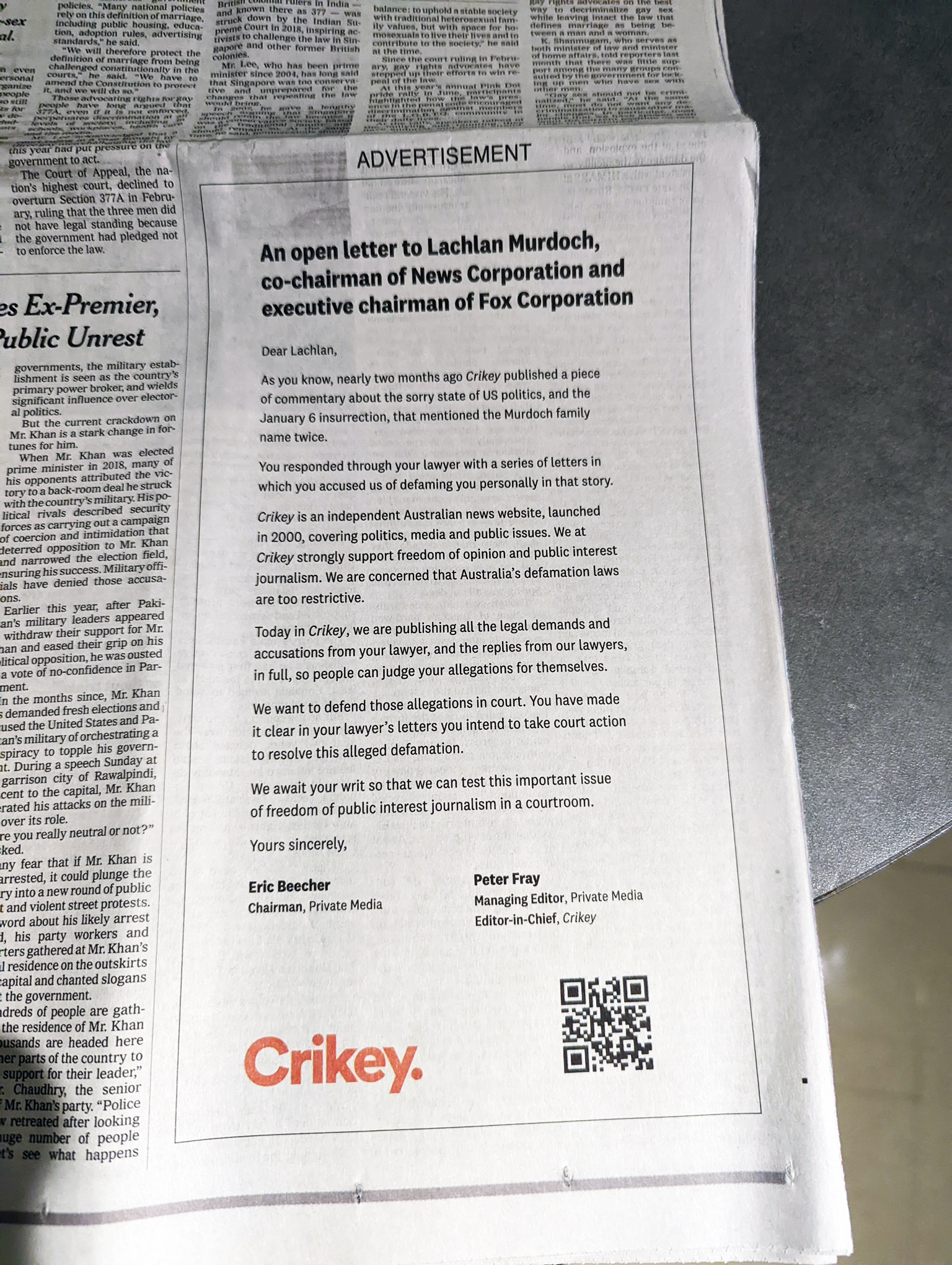 Examples Of Open Letters