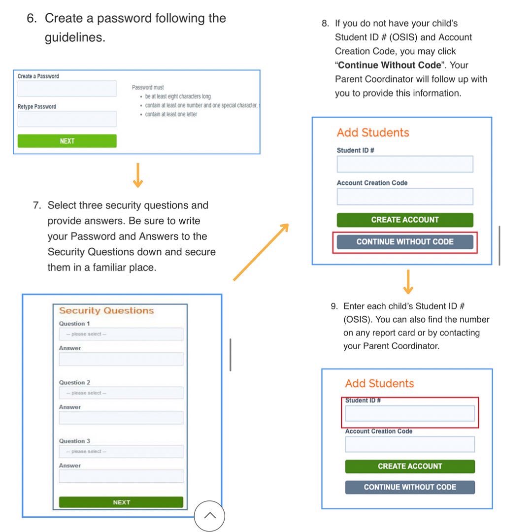 I.S. 27 on Twitter: "Parents of IS27 Prall, if you haven’t set up your NYCSA account yet for the ...