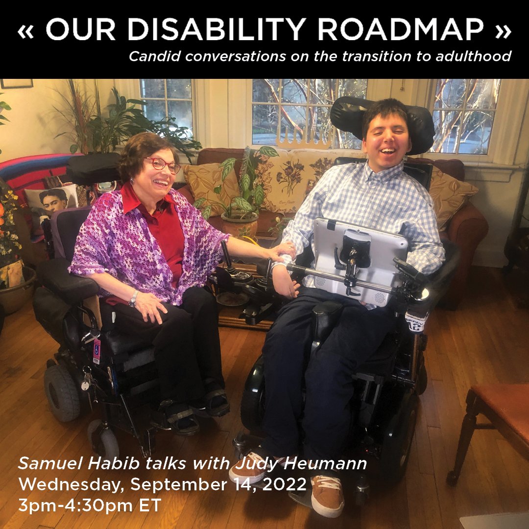 My Disability Roadmap on Twitter: "Join us for “Our Disability Roadmap,” a year-long series of ...