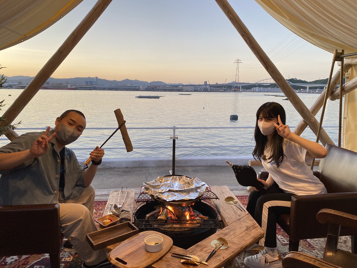 広島ホームテレビ📺5ch on Twitter: "RT @setochalle: 【今夜0時15分～ #せとチャレ】 「島の楽園で夏の思い出作り」🌞 広島市内から船で約10分⛵️ 絶景 ...