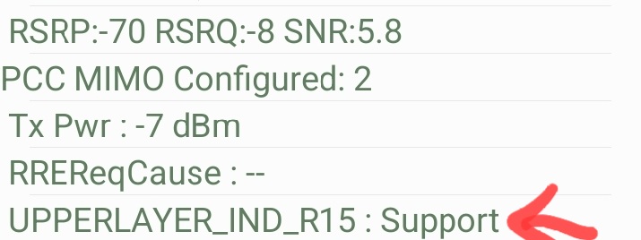 omusubi on Twitter: "upperlayerindication-r15 がサポートされてると、UEのアンテナピクトが5G表示になる https://t.co ...