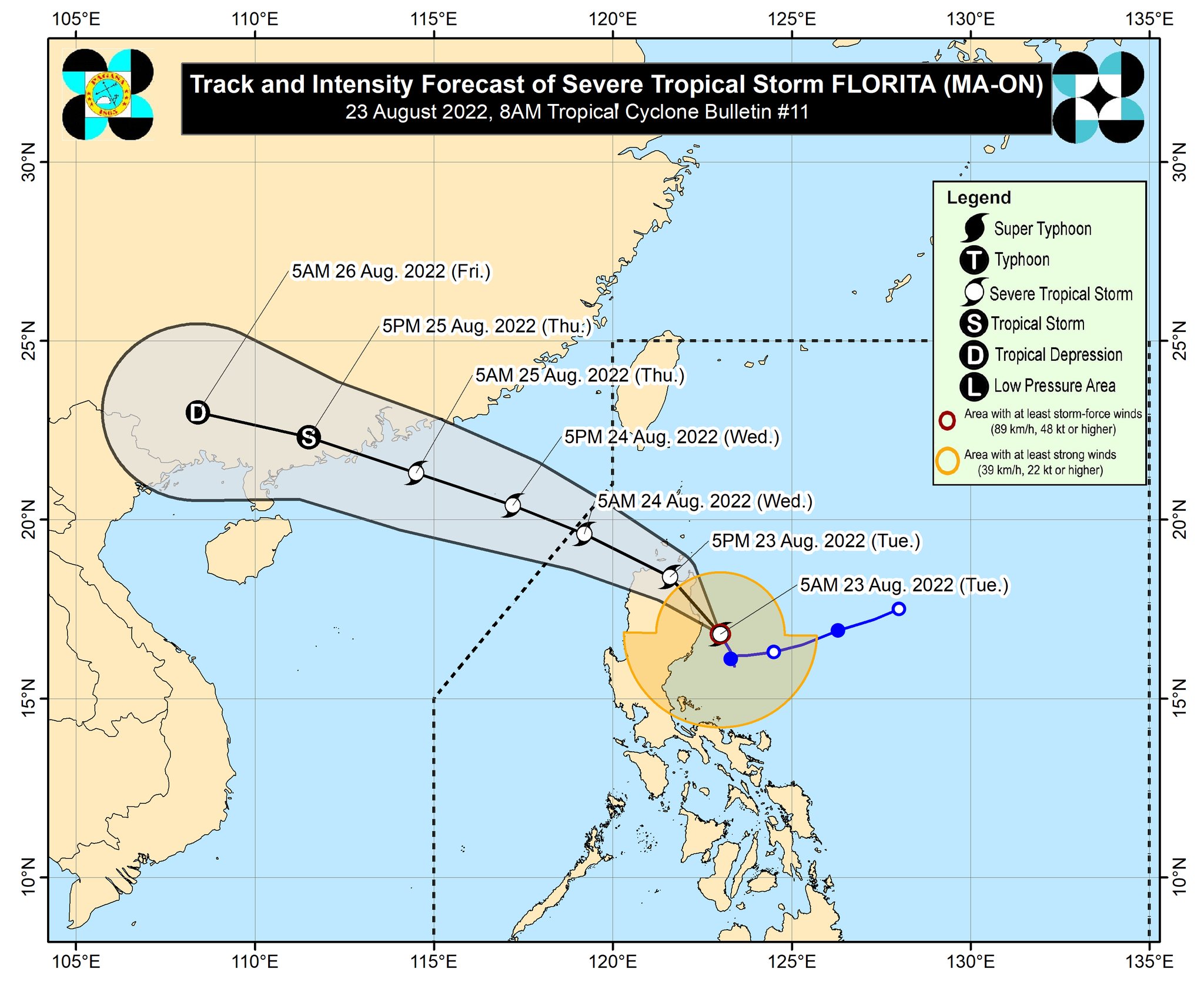 CNN Philippines on Twitter: "Signal No. 3 as of 8am: • Southern portion of Babuyan Islands ...