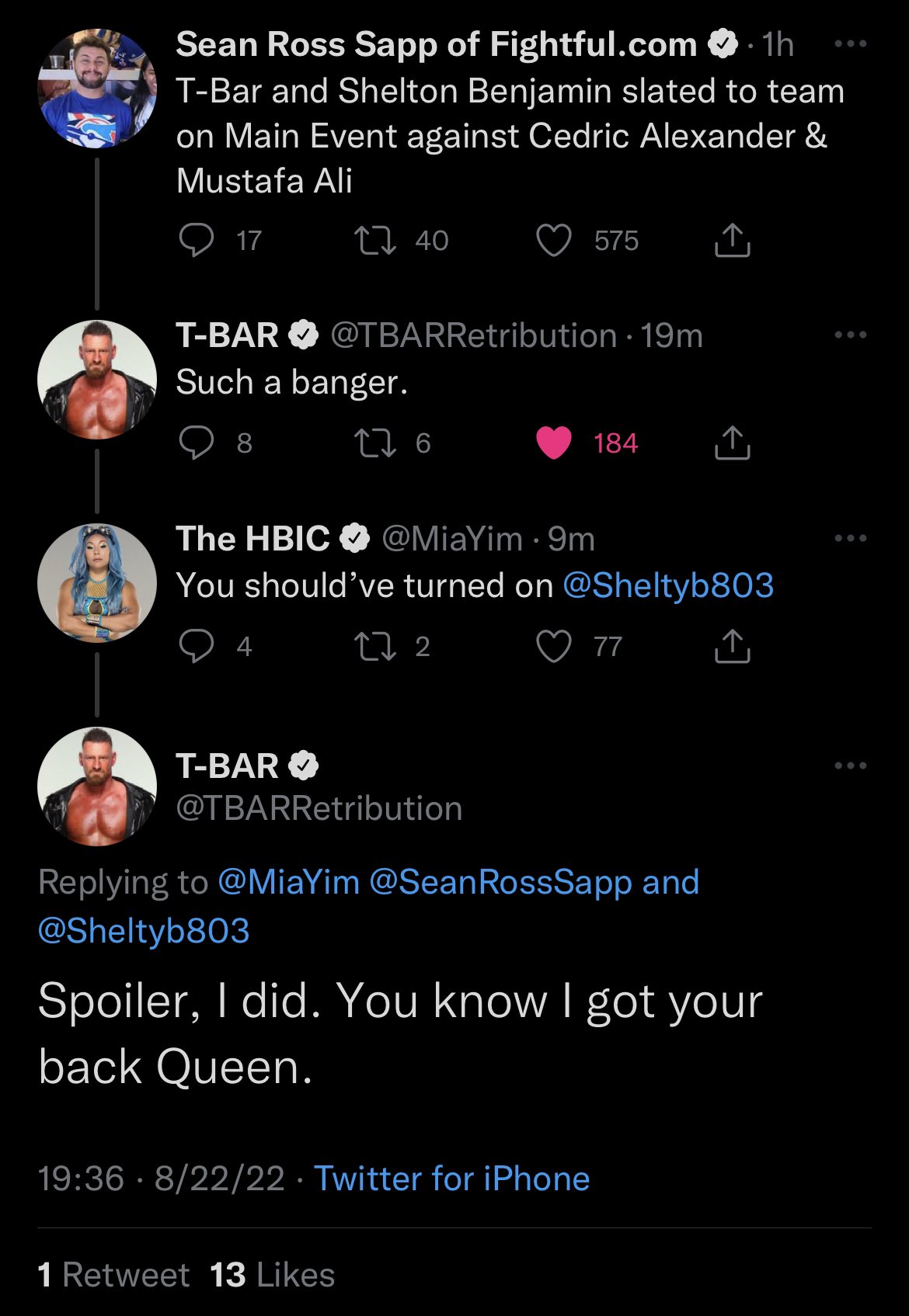 The HBIC on Twitter: "Loyalty 💙 @TBARRetribution https://t.co/IusxevJLVV" / Twitter