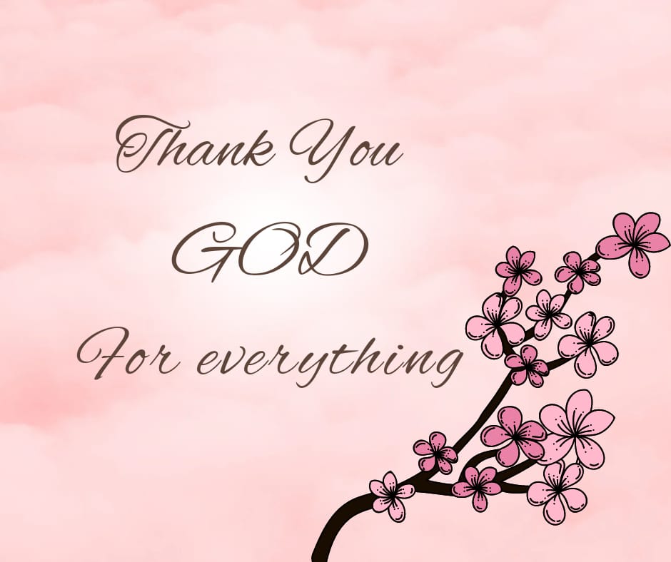 Thank You God For Everything Bible Verse