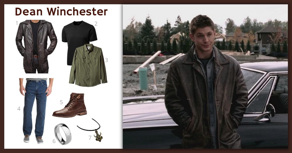 Costumes Heaven on Twitter: "Dean Winchester (Supernatural) Costume Try out the Dean Winchester ...