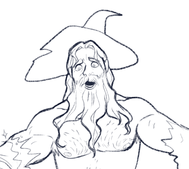 「meet the wizard 🙃 」|Squeegool🏳️‍🌈の漫画