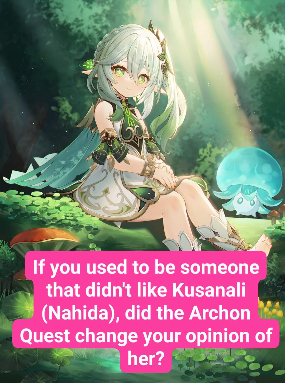 Teyvat Tabloid ⚡ LEAKS & MEMES ⚡ on Twitter: "MAY I KNOW WHAT'S EVERYONE OPINION ABOUT HER NOW ...