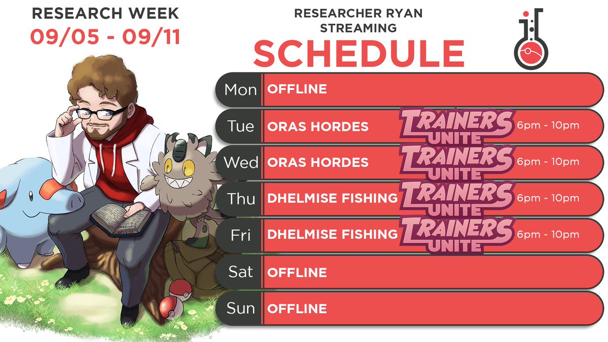Pokéthon 👉👉 Trainers Unite (Sept 4th-Sept 10th) on Twitter: "RT @Researcher_Ryan: Tonight on ...