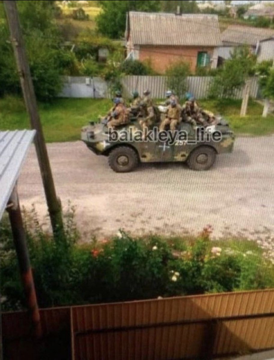 Russian military channels on social media report that Ukrainian forces ...