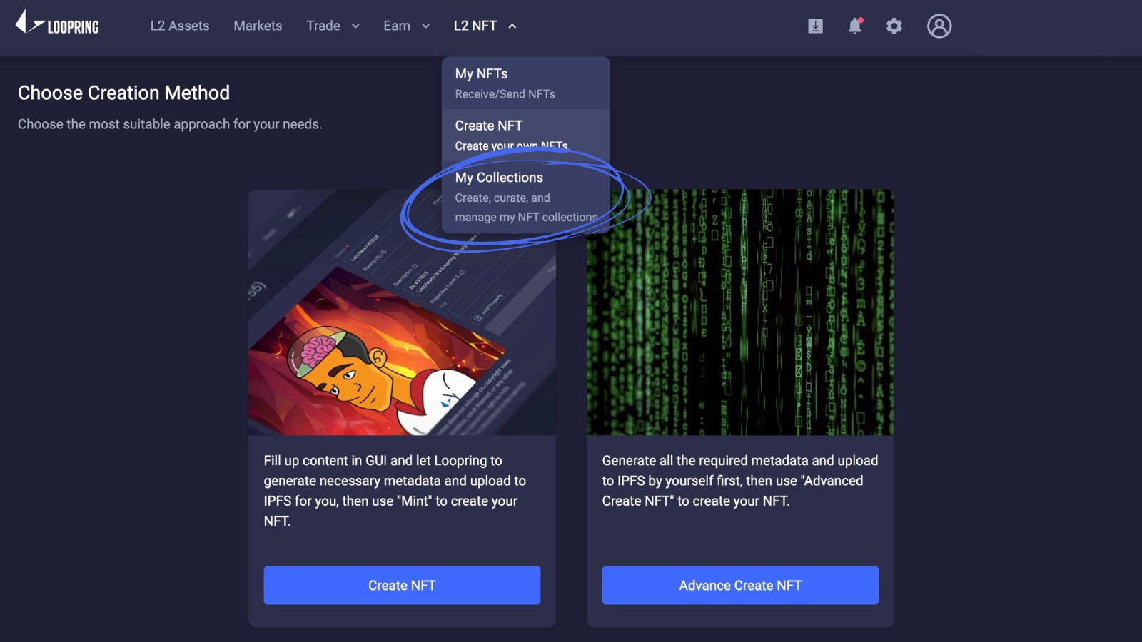 Loopring💙🏴‍☠️ on Twitter: "Loopring now officially supports creating #NFT collections🥳 ️https ...