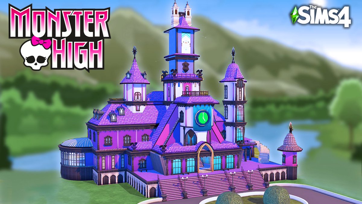 Kate Emerald on Twitter: "I've built the Monster High in The Sims 4 :) VIDEO: https://youtu.be ...