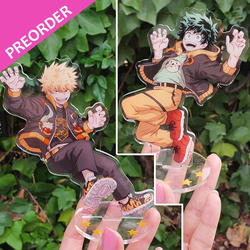 Athena-av art🧡💚 STORE OPEN!Preorders until oct 9 on Twitter: "The BKDK Tora standee are already ...