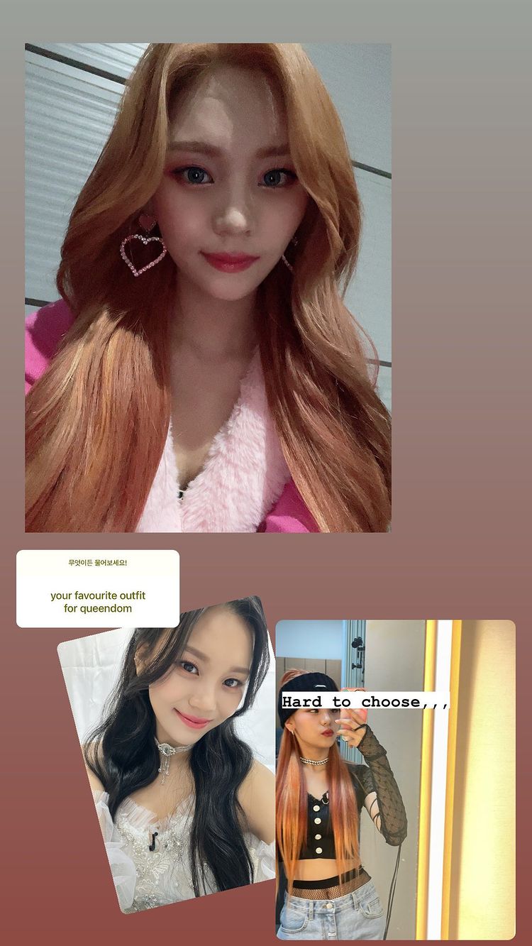 GFSquad on Twitter: "[PIC] 220904 - Umji (ummmmm_j.i) ig QnA 👤What'd you eat for dinner?? 🐹 ...