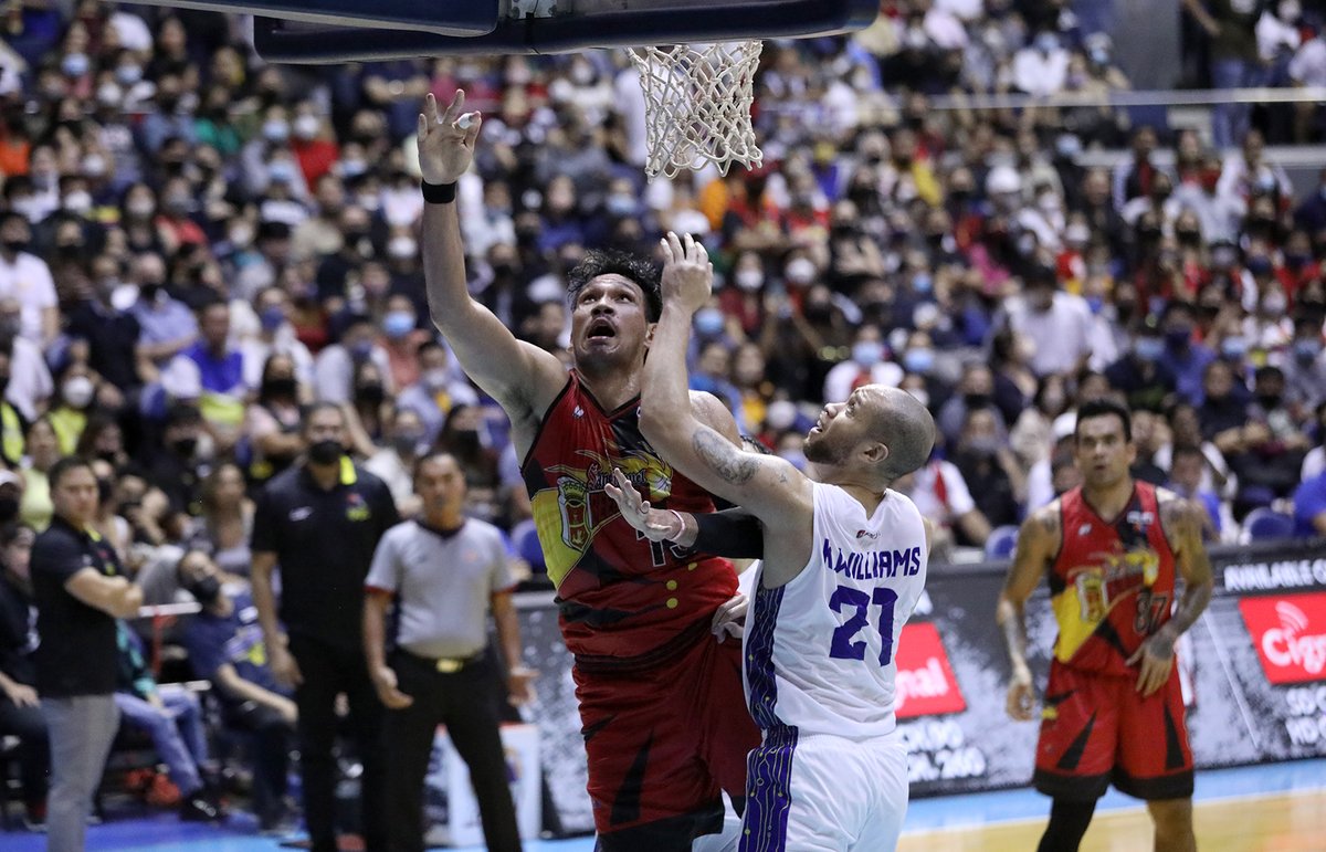 The Finals MVP of the 2022 PBA Philippine Cup is the "Kraken," June Mar ...