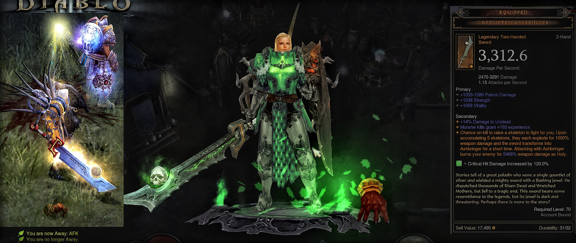 Corrupted Ashbringer Transmog