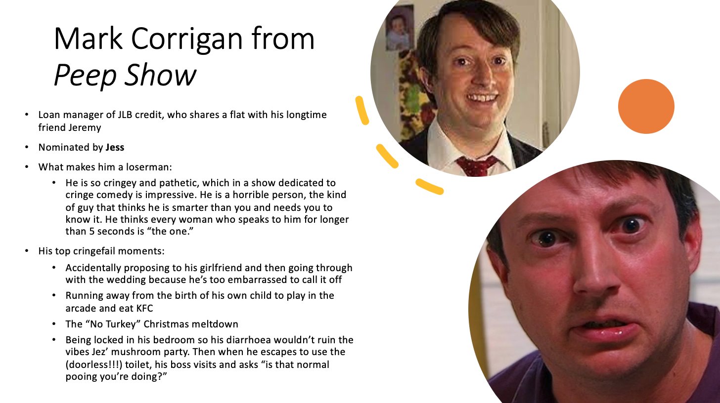 The Official Pathetic Loserman Awards 2022 on Twitter: "Reek, Reek, it rhymes with weak. Now ...