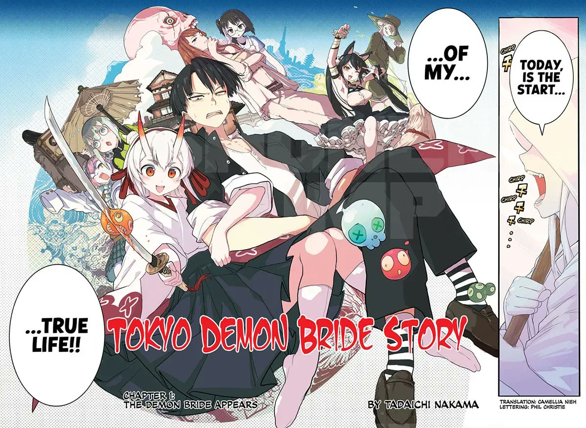 Shonen Jump on Twitter: "Tokyo Demon Bride Story, Ch. 1: A demon ...