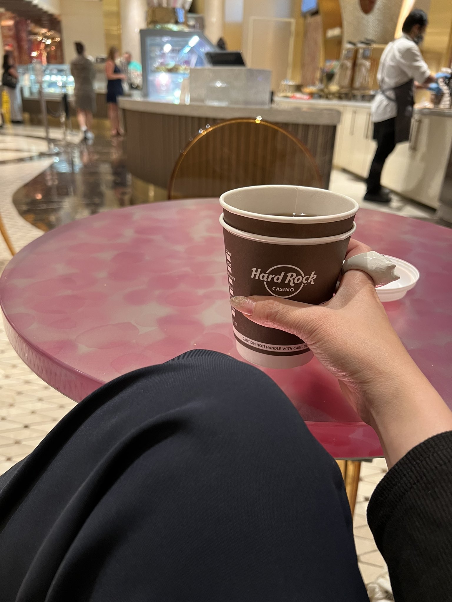 kitty kuo on Twitter: "Relax in coffee shop before day2 main event, I enjoy have coffee in ...