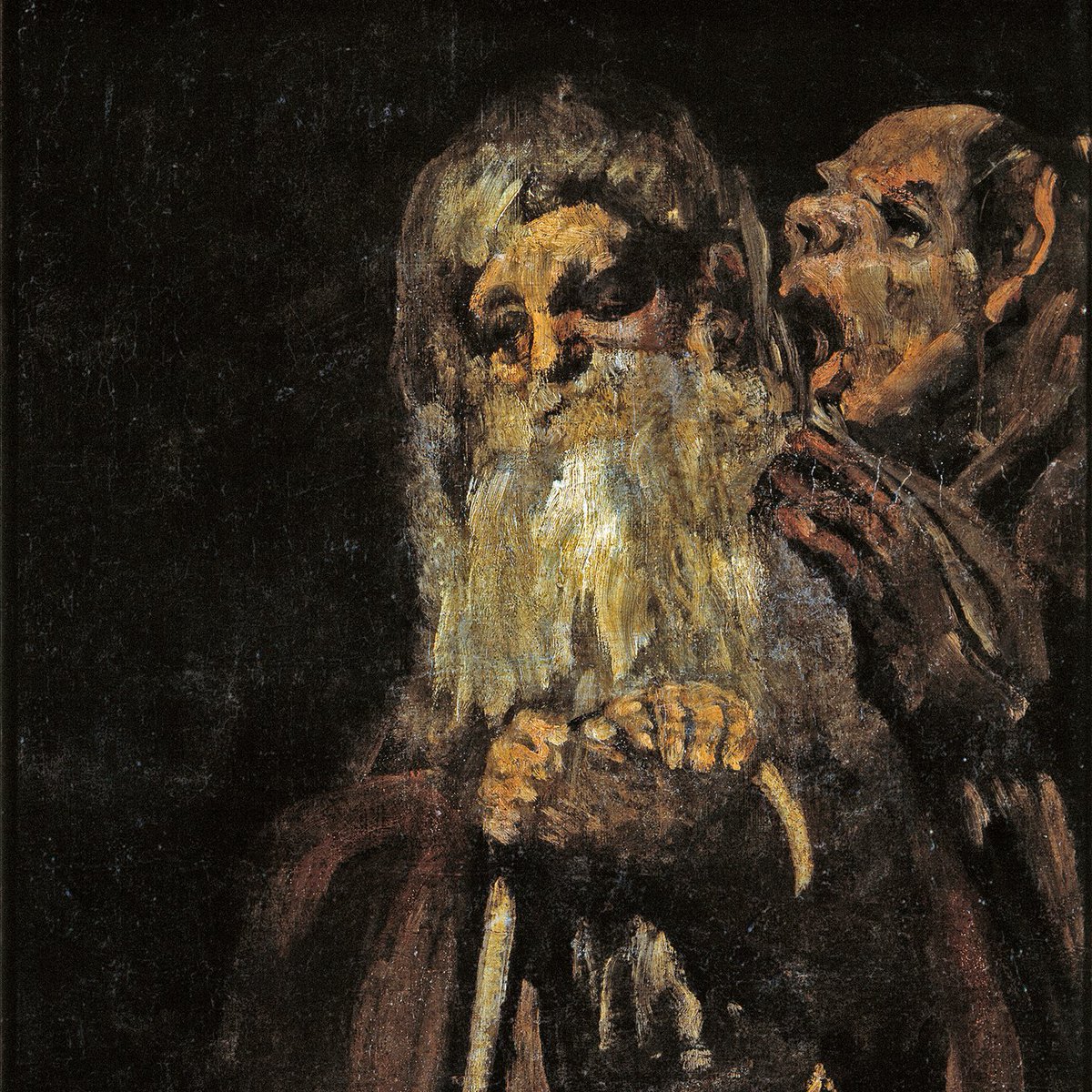 In 1823 Francisco Goya painted Saturn Devouring His Son on the walls of ...