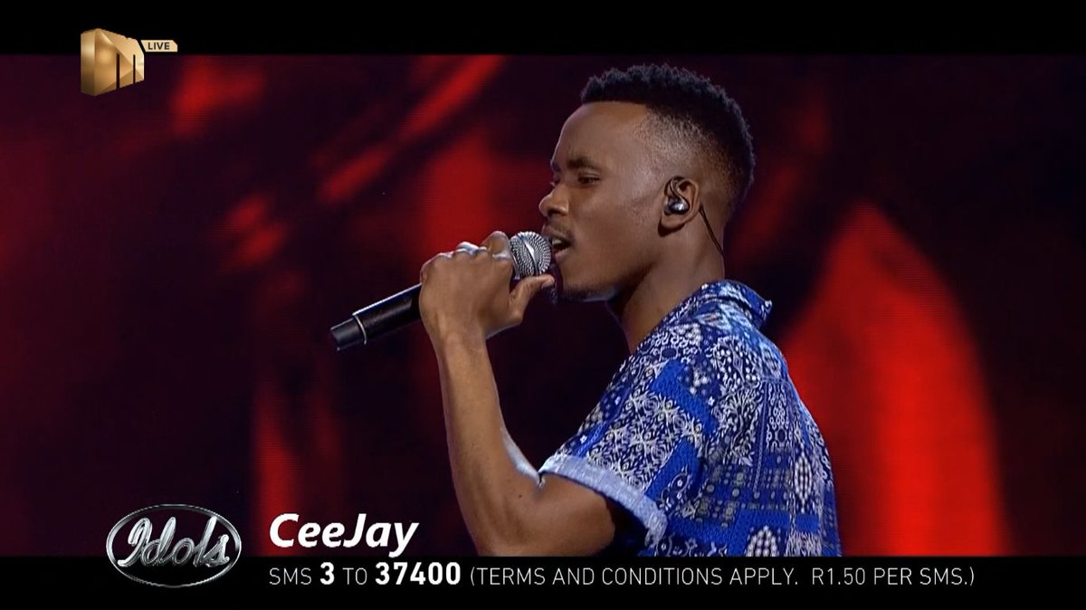 Idols South Africa on Twitter: "Another sweet tune at #IdolsSA! There's no denying that Ceejay ...