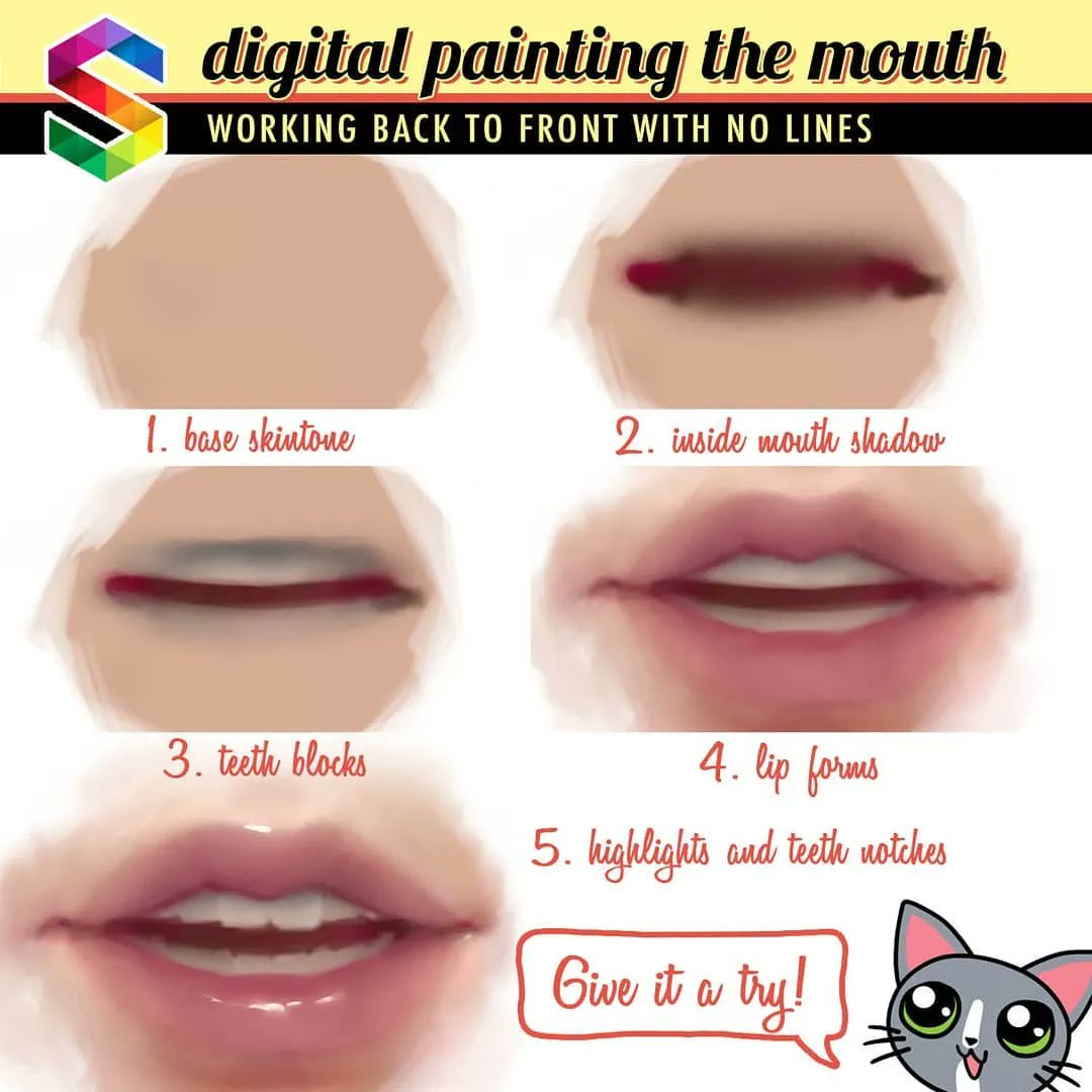 Cubebrush on Twitter: "A mini tutorial by Clint Cearley. Support the artist. https://t.co ...