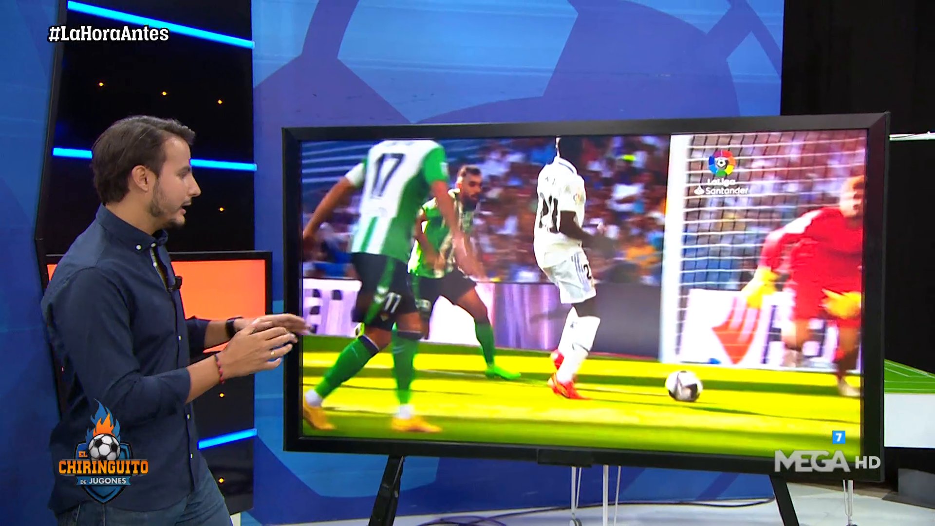 El Chiringuito TV on Twitter: "🚨POLÉMICA con @JuanfeSanzPerez 🚨 🤔¿Hay PENALTI de Courtois a ...