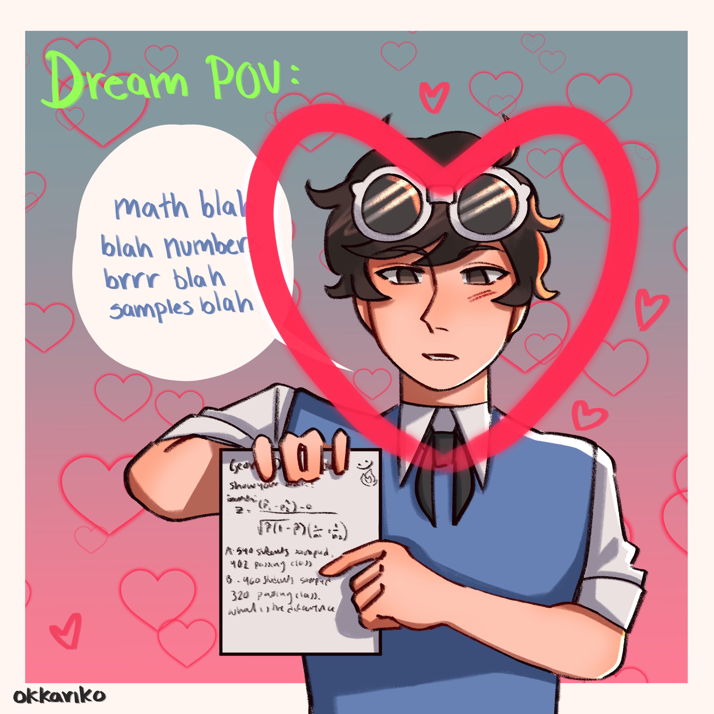 Yoyo 💙 on Twitter: "School AU dnf (1/2) #dreamfanart #georgenotfoundfanart #dreamnotfoundfanart ...