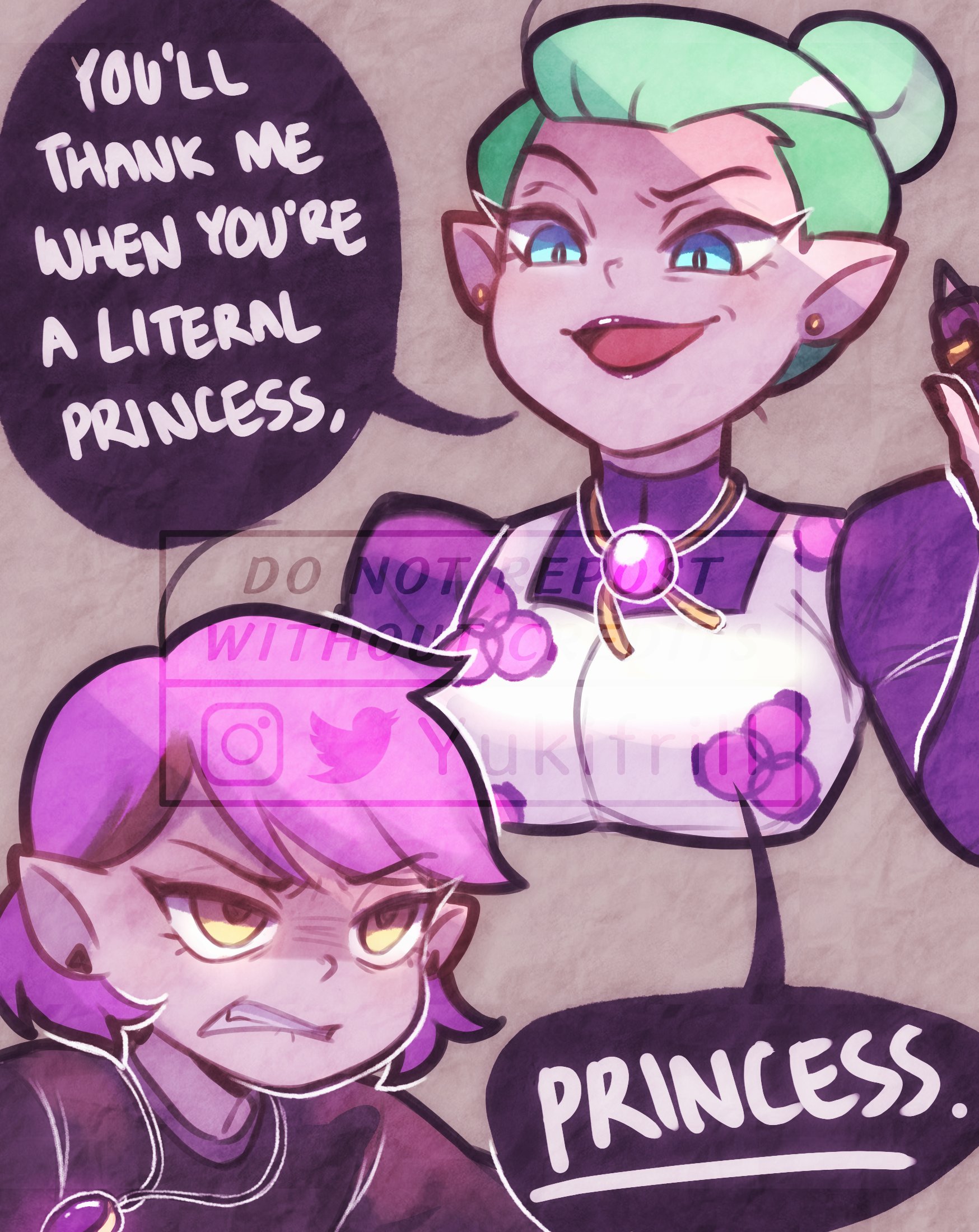 Yuki On Twitter Part 13 A Comic Idea Ive Had Since Coth Aired 👸👑💎 Odaliablight