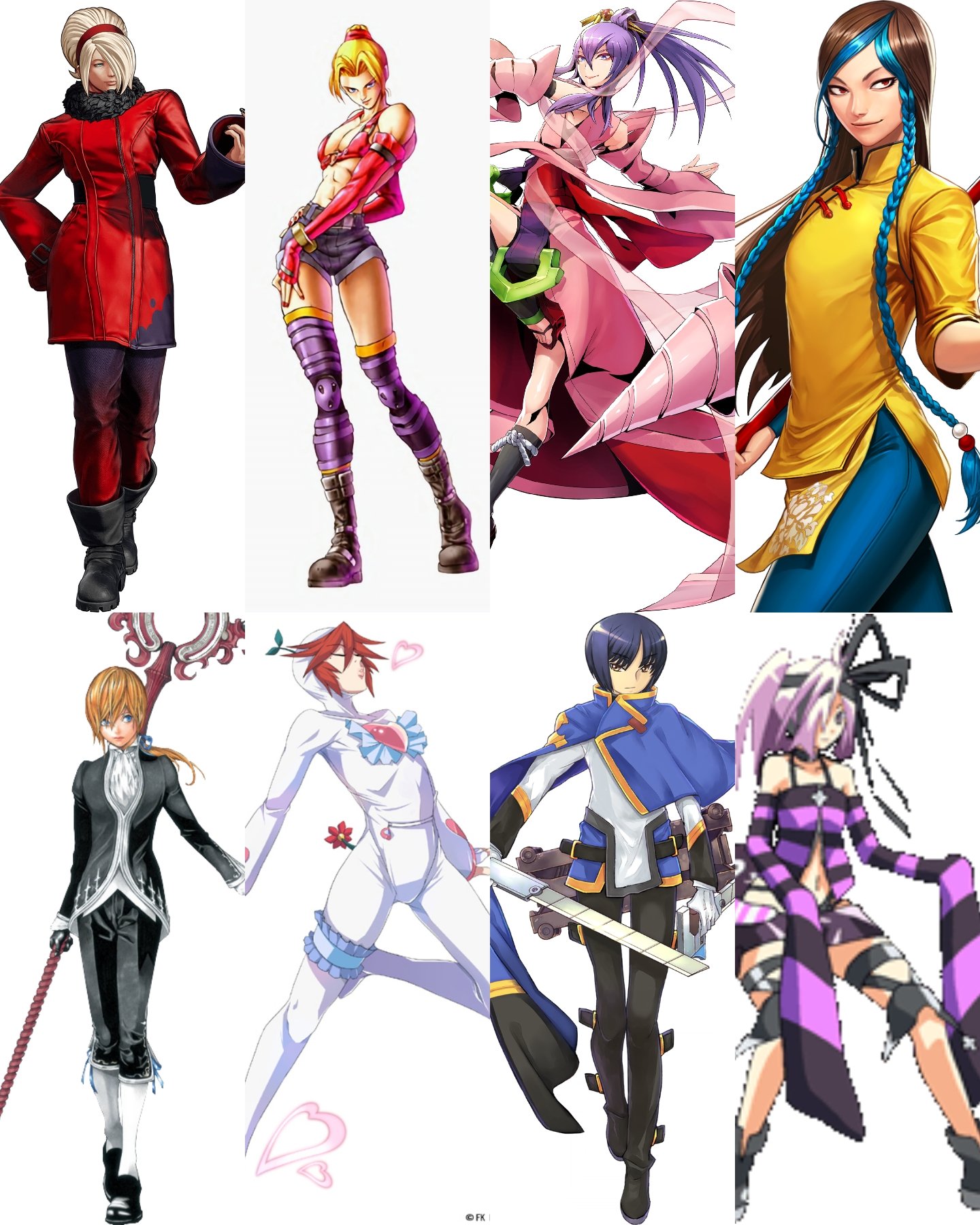 King Of Fighters Male Characters