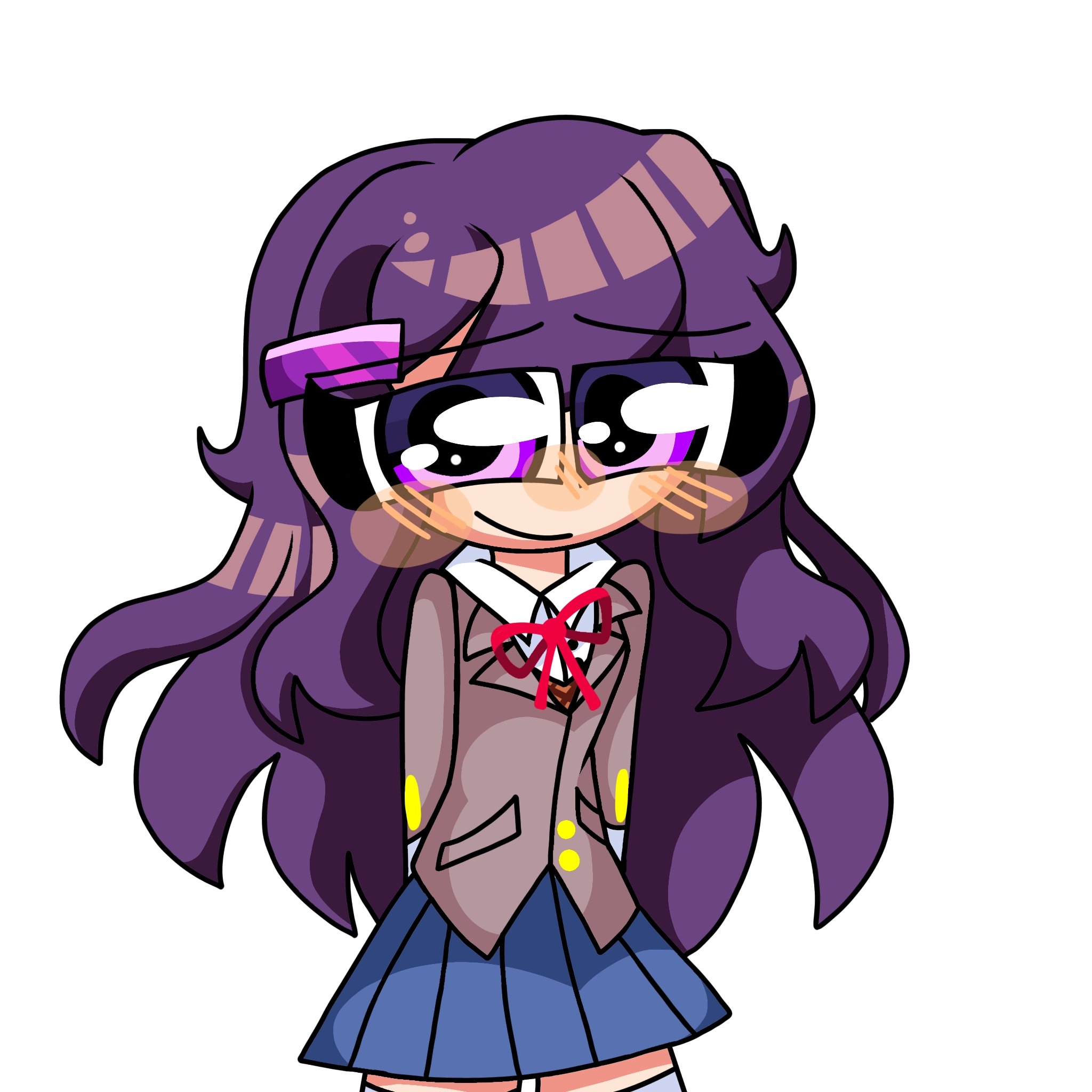 Danny_KirbyDraws 503(Ybrik and My Lover simp LMAO) on Twitter: "Natsuki and yuri draws lol #ddlc ...