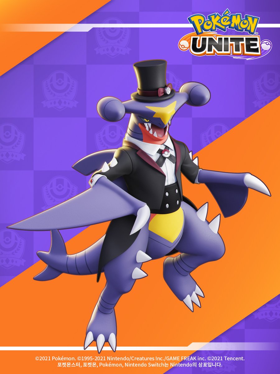 Garchomp se pone elegante con este nuevo Holoatuendo de Pokémon Unite ...