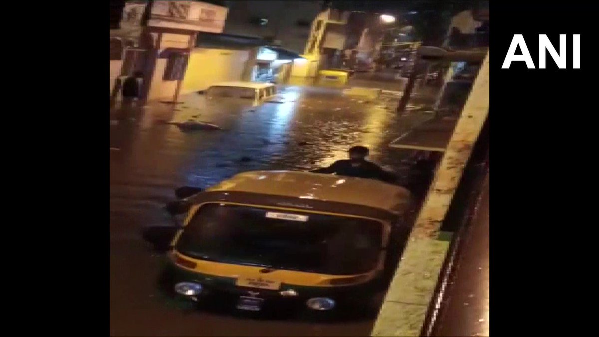 Karnataka | Heavy rain caused waterlogging in parts of Bengaluru ...